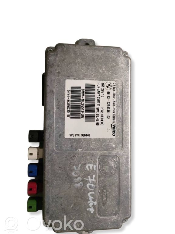 9254346 BMW X5 E70 Module de contrôle caméra arrière, 91,76 € | OVOKO