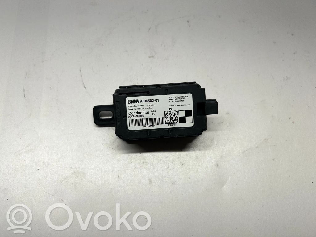 8706502 Mini One - Cooper F56 F55 Door central lock control unit/module ...
