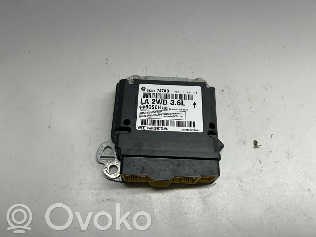 68316747AB Dodge Challenger Module de contrôle airbag, 59,00 € | OVOKO
