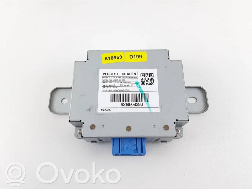 9818608380 Peugeot 3008 II Module de contrôle caméra arrière, 49,00 ...