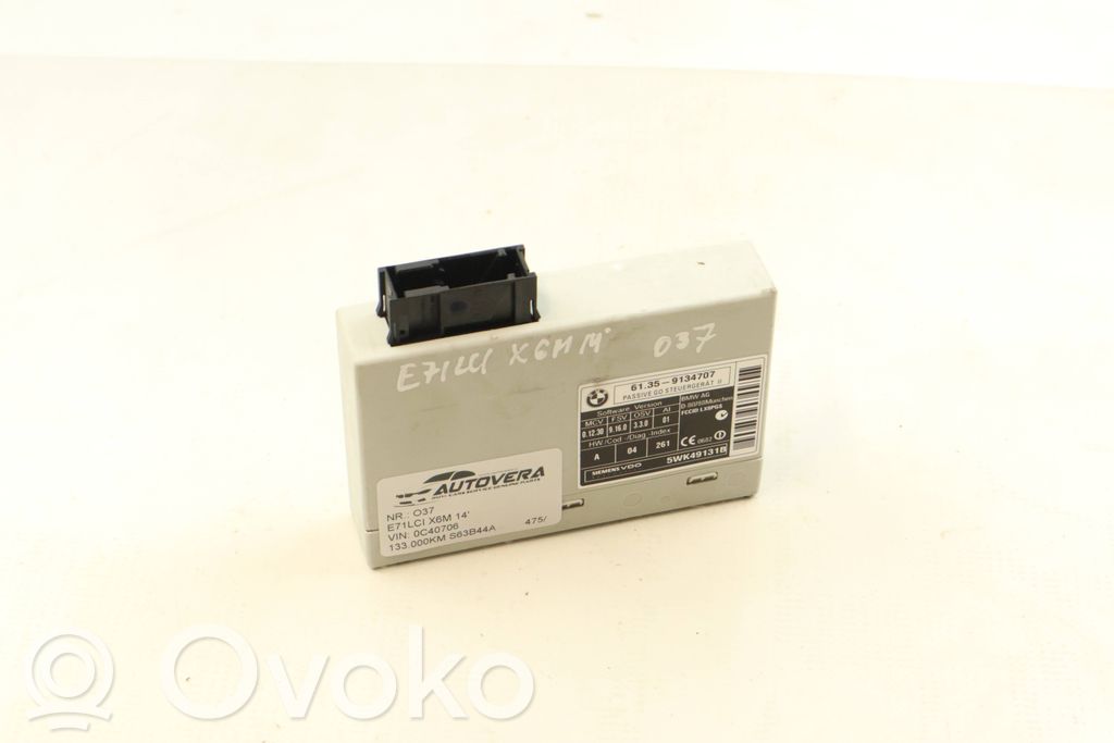 9134707 BMW X6 M Module de contrôle sans clé Go, 10,00 € | OVOKO