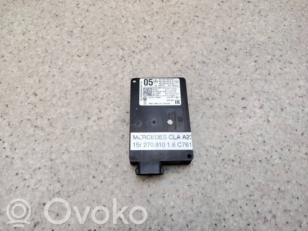 A0009052804 Mercedes-Benz CLA C117 X117 W117 Capteur radar de distance ...