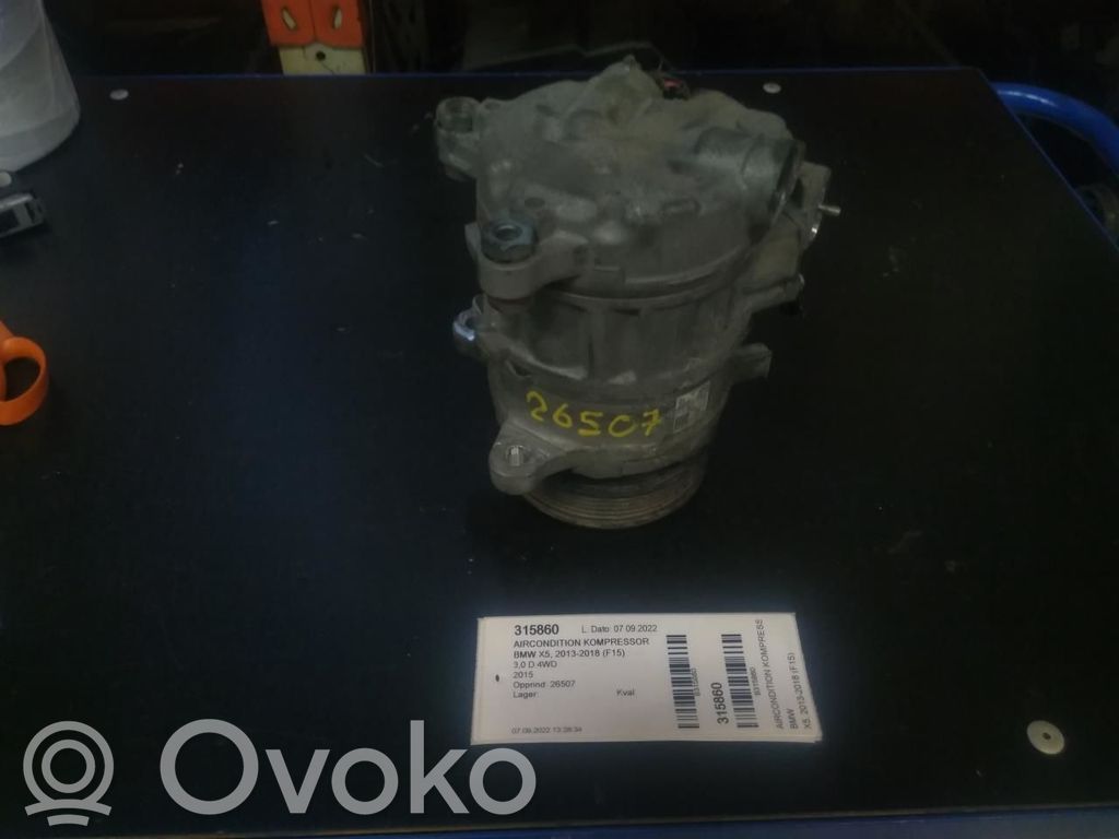 BMW X5 F15 Air conditioning (A/C) compressor (pump), €65.34 | RRR