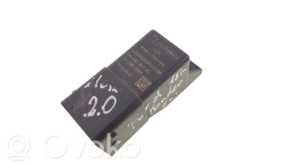 9803299780 Ford Mondeo MK V Glow plug pre-heat relay, €7.20 | RRR