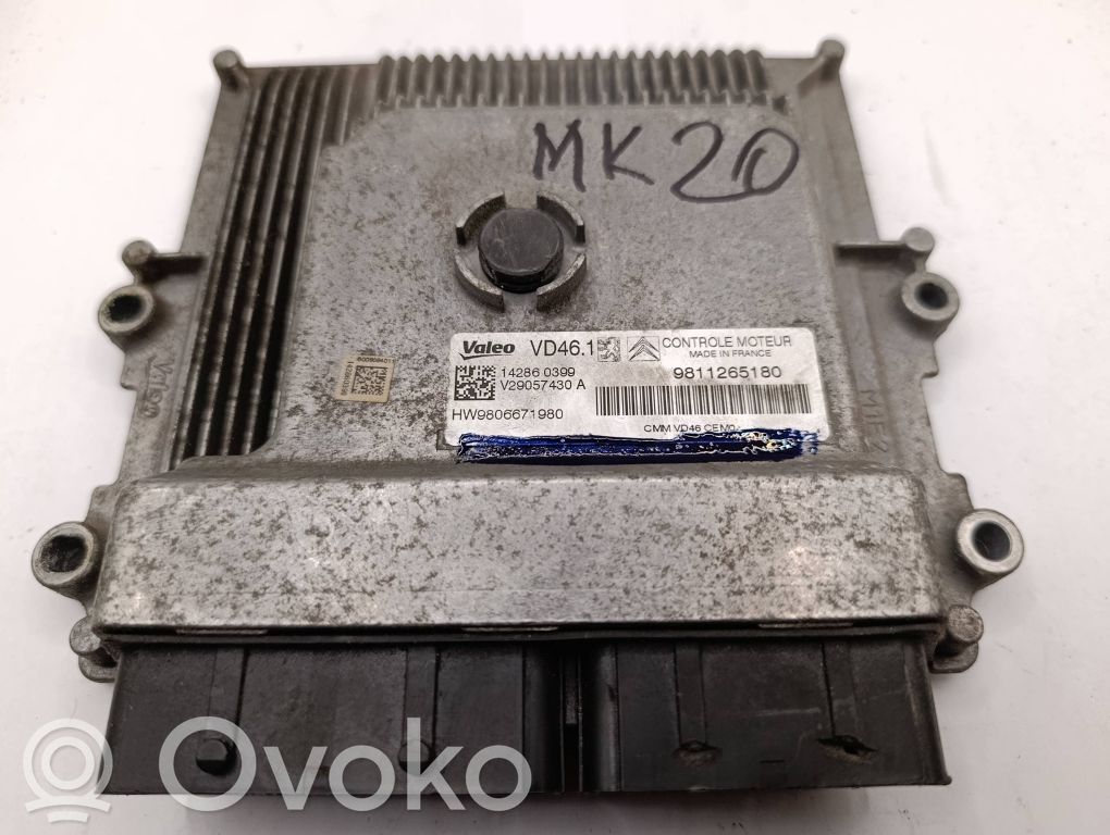 9811265180 Peugeot 308 Kit calculateur ECU et verrouillage, 82,35 € | OVOKO