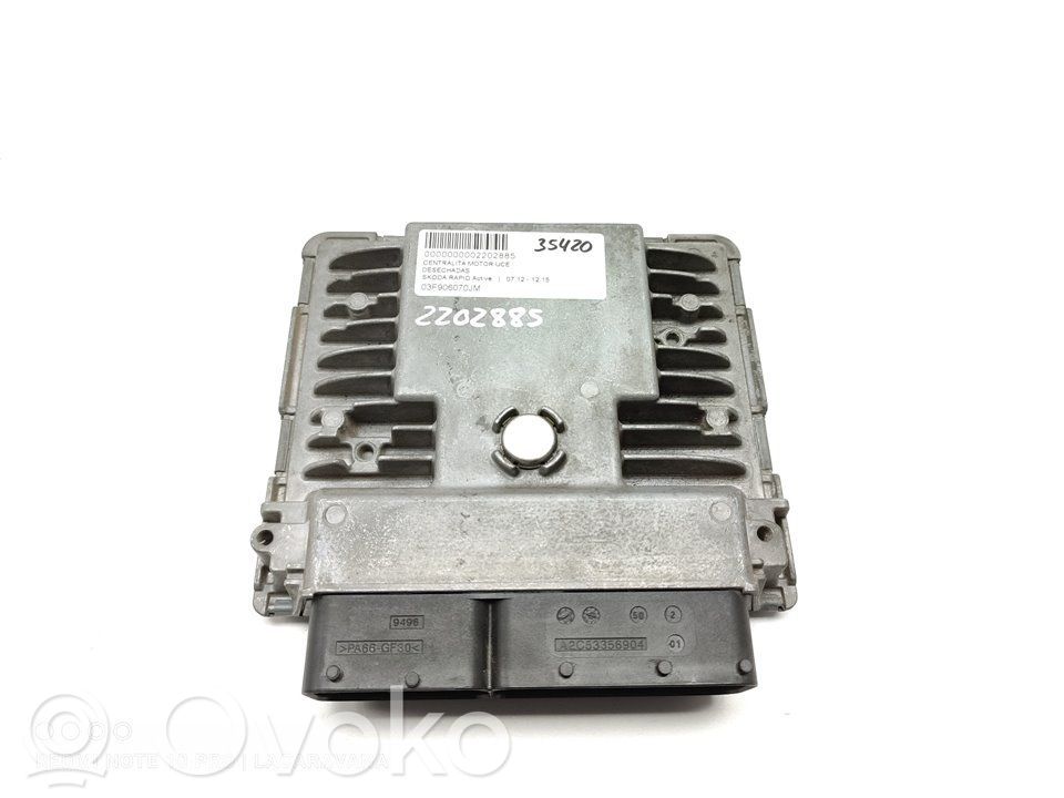 03F906070JM Skoda Rapid (NH) Calculateur moteur ECU, 132,08 € | OVOKO