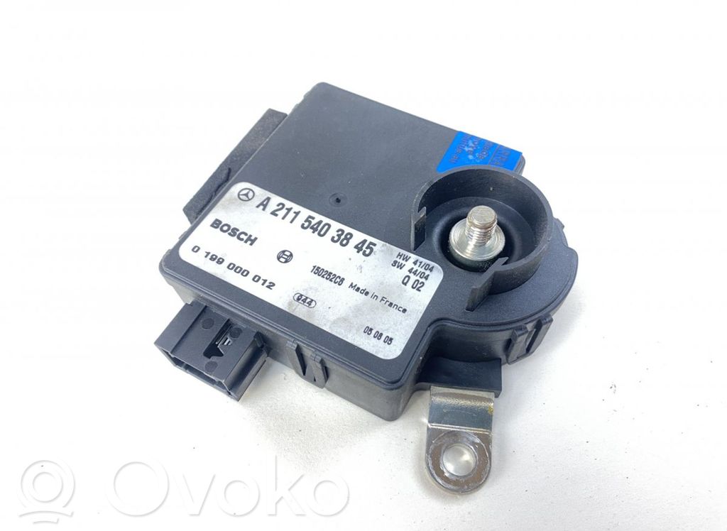 0199000002 Mercedes-Benz E W211 Battery control module, €166.90 | RRR