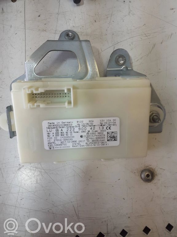 A2229018202 Mercedes-Benz C W205 Keyless (KESSY) go control unit/module ...