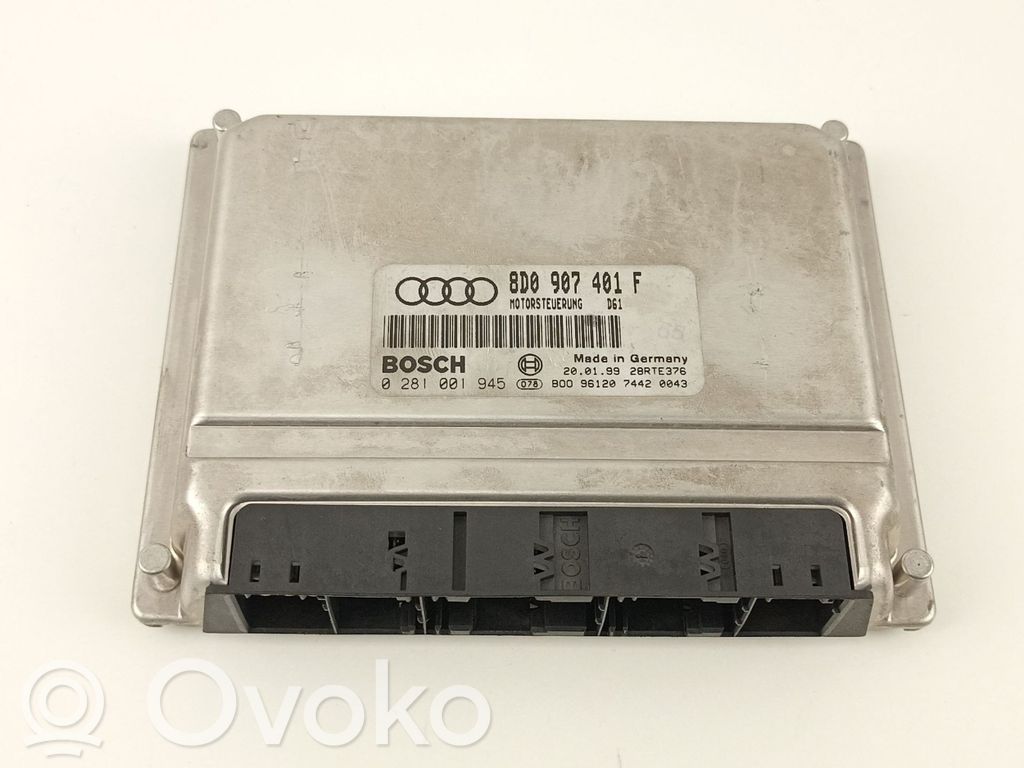 8D0907401F Audi A4 Allroad Autres unités de commande / modules, 52,50 ...
