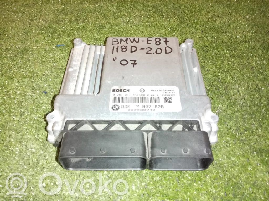 0281013537 BMW 1 E81 E87 Calculateur moteur ECU, 168,01 € | OVOKO