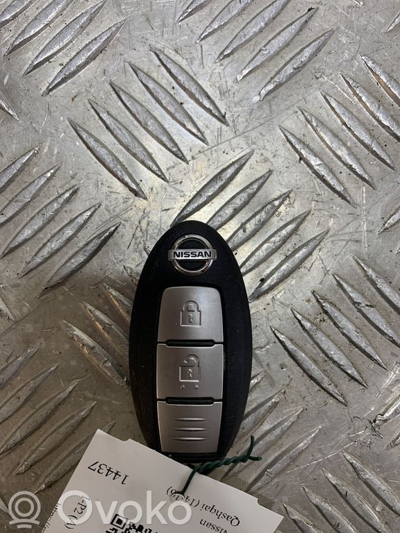 QASHKAI14RAKTAS Nissan Qashqai Clé / carte de démarrage, 44,00 € | OVOKO