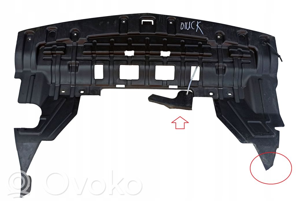 94550786 Opel Mokka Front bumper skid plate/under tray, €43.23 | RRR