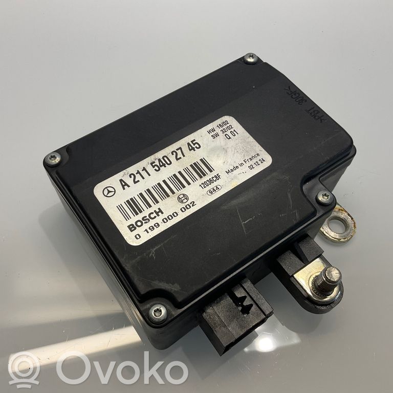 A2115402745 Mercedes-Benz E W211 Battery control module, €79.99 | RRR