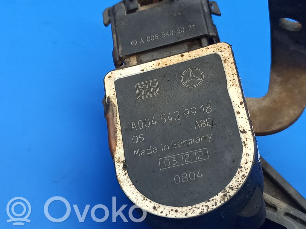 A0045429918 Mercedes-Benz GL X166 Air suspension front height level ...