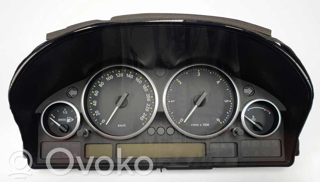 A2C53093444 Land Rover Range Rover L322 Compteur de vitesse tableau de ...