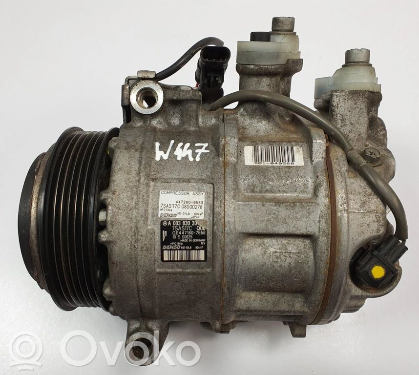 447280-9553 Mercedes-Benz V Class W447 Air conditioning (A/C ...