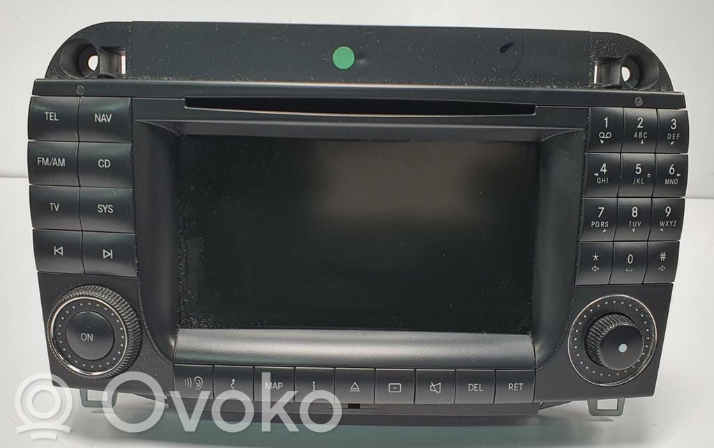 A2208205889 Mercedes-Benz S W220 Unité principale radio / CD / DVD ...