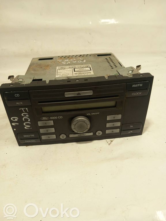 6s61-18c815-af Ford Focus Radio/CD/DVD/GPS head unit, €40.00 | RRR