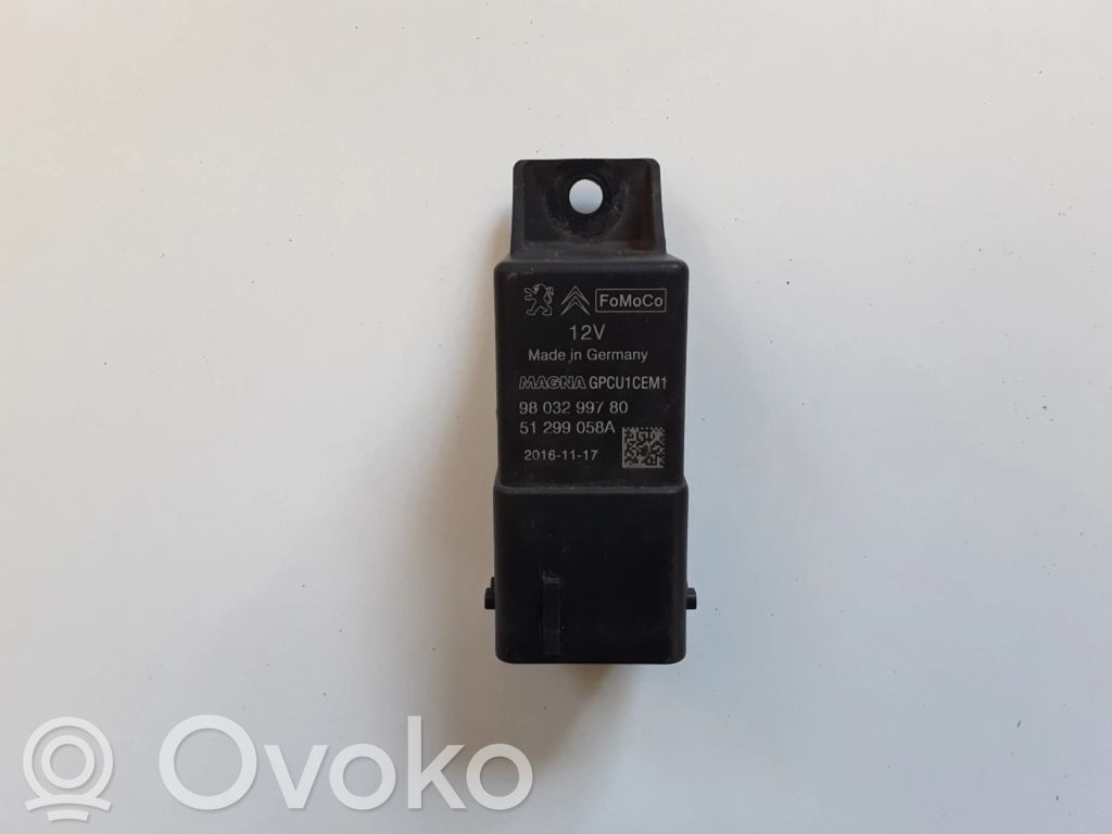 9803299780 Ford S-MAX Glow plug pre-heat relay, €23.00 | RRR