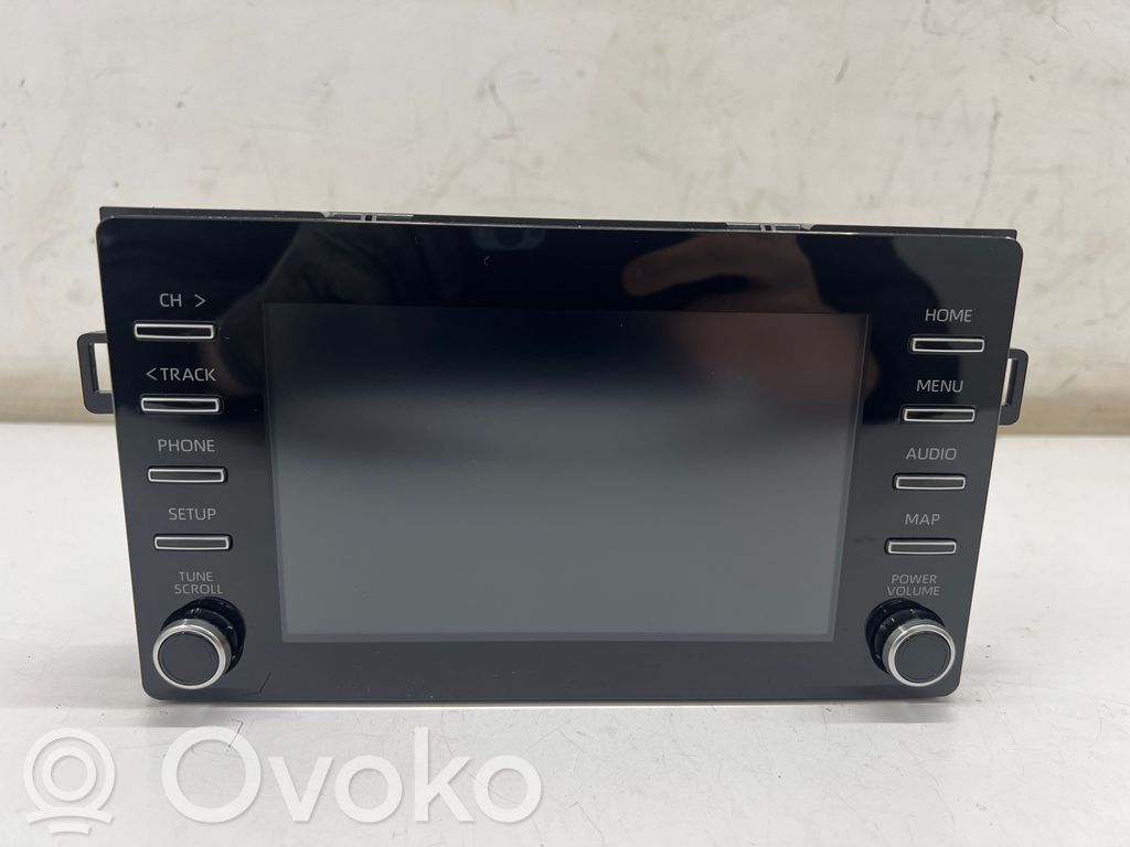 86140K0052 Toyota Yaris XP210 Unité principale radio / CD / DVD / GPS ...