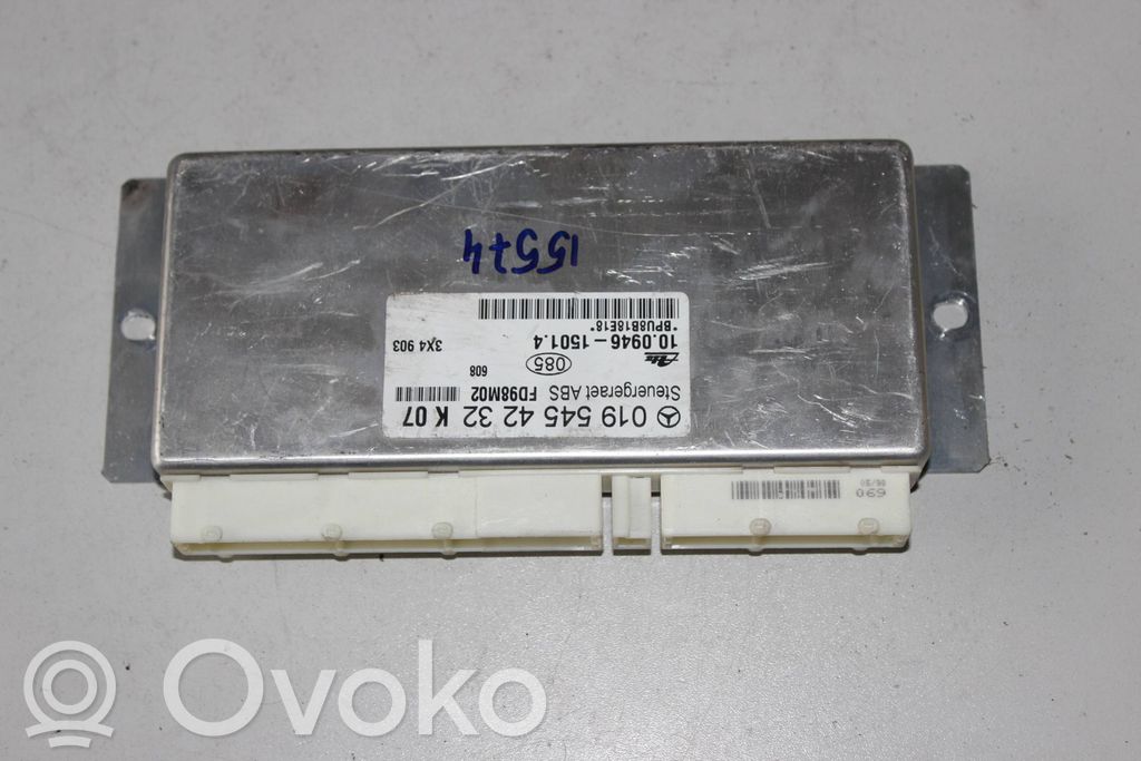 0195454232 Mercedes-Benz C W202 ABS control unit/module, €4.95 | RRR