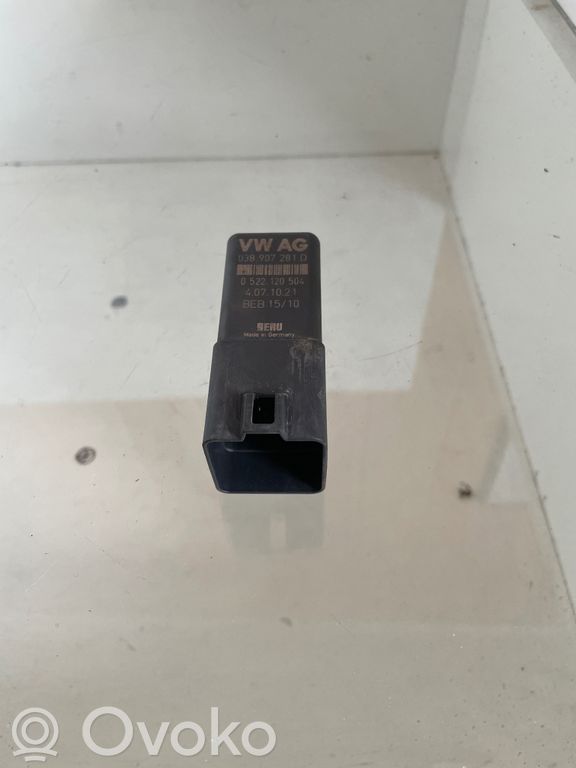 038907281D Skoda Superb B6 (3T) Glow plug pre-heat relay, €4.98 | RRR