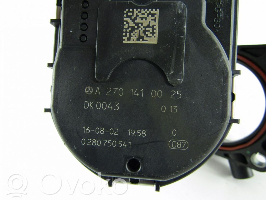 a2701410025 Mercedes-Benz C W205 Electric throttle body valve, €40.00 | RRR