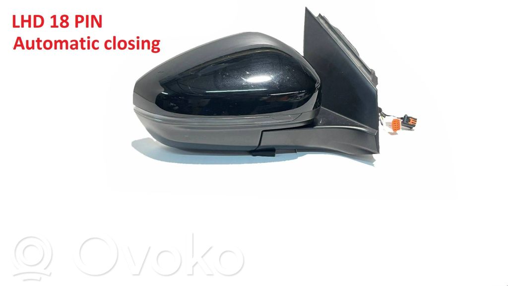 1635223880 Peugeot 3008 II Rétroviseur électrique de porte avant, 200 ...