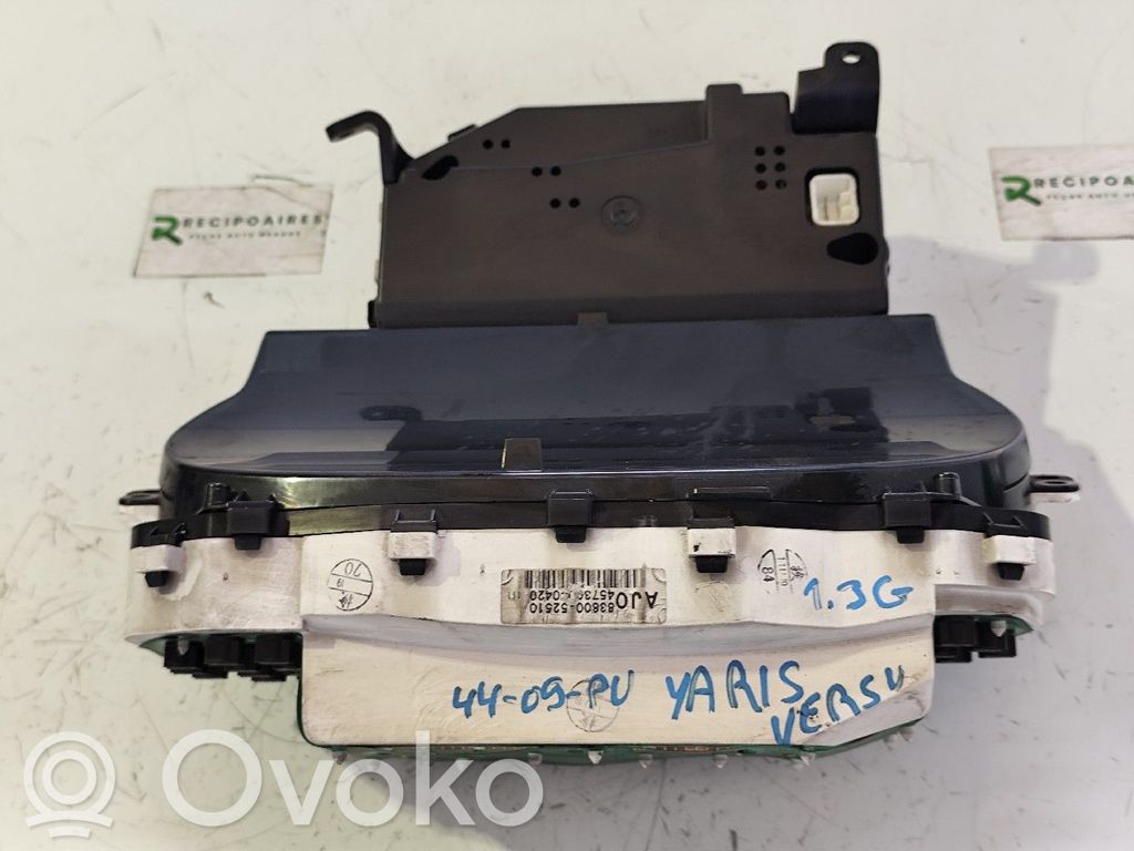 83800-52510 Toyota Yaris Verso Speedometer (instrument cluster), €67.65 ...