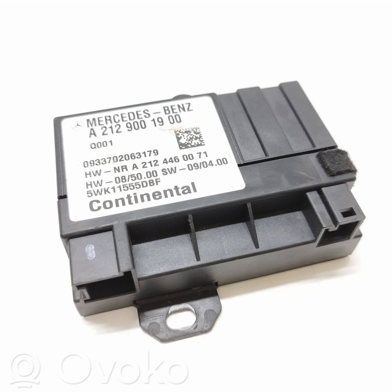 A2129001900 Mercedes-Benz GL X164 Fuel injection pump control unit ...