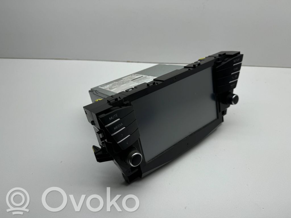 86140-05200 Toyota Avensis T270 Unité principale radio / CD / DVD / GPS ...