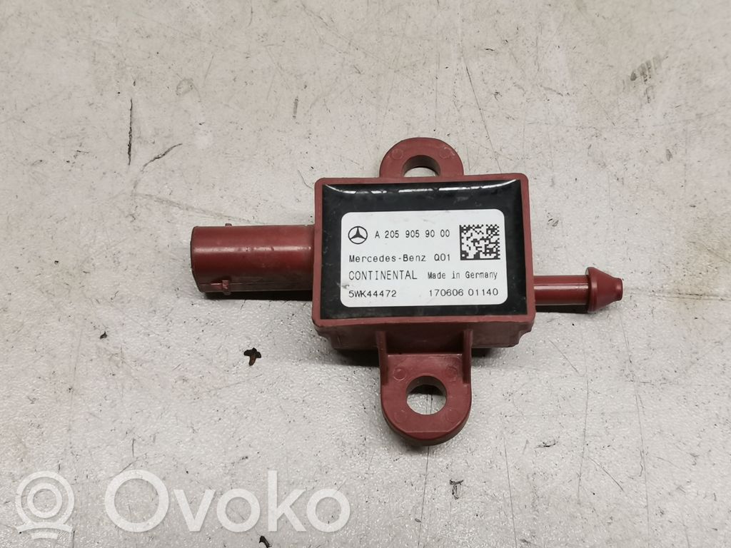 A2059059000 Mercedes-Benz C W205 Airbag deployment crash/impact sensor ...