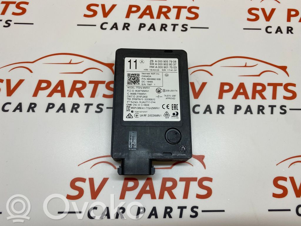 A0009057908 Mercedes-Benz E AMG W213 Capteur radar de distance, 170,00 ...