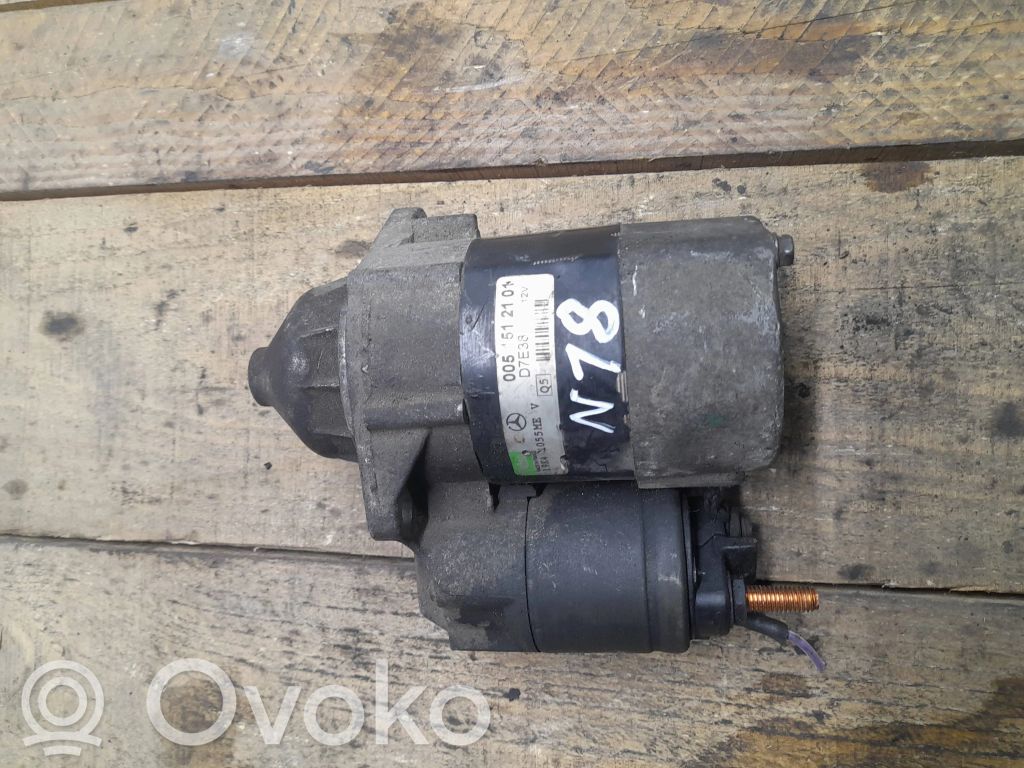 0051512101 Mercedes-Benz A W168 Démarreur, 27,85 € | OVOKO