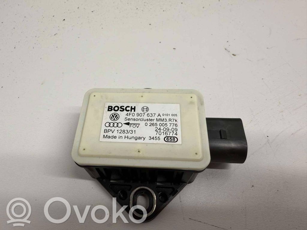 4F0907637A Audi A6 S6 C6 4F Capteur de vitesse de lacet d'accélération ...