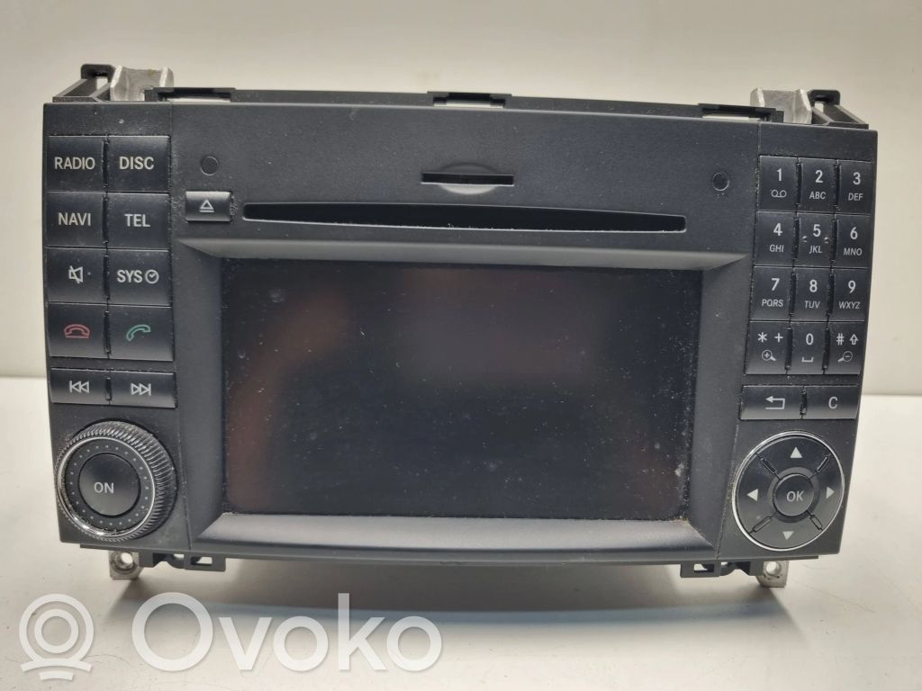 A1699002400 Mercedes-Benz A W169 Radio/CD/DVD/GPS head unit, €144.96 | RRR
