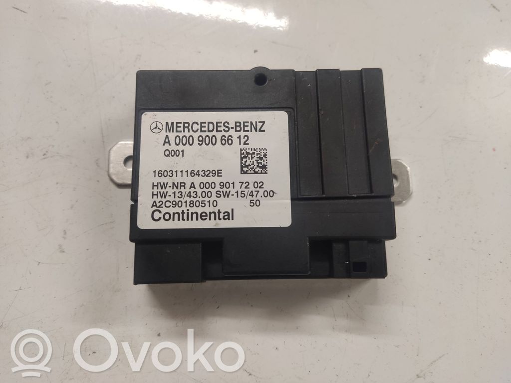 A0009006612 Mercedes-Benz C W205 Fuel injection pump control unit ...