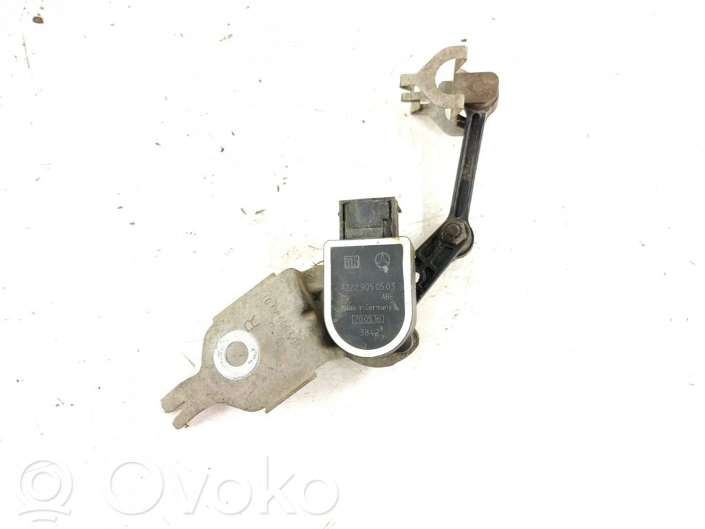 2229050503 Mercedes-Benz C W205 Capteur de hauteur à suspension ...