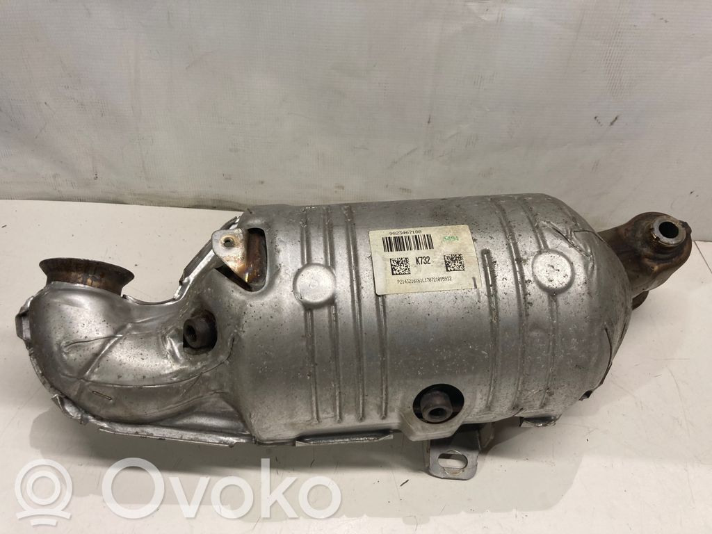 9823467180 Peugeot 3008 II Filtro antiparticolato catalizzatore/FAP/DPF ...