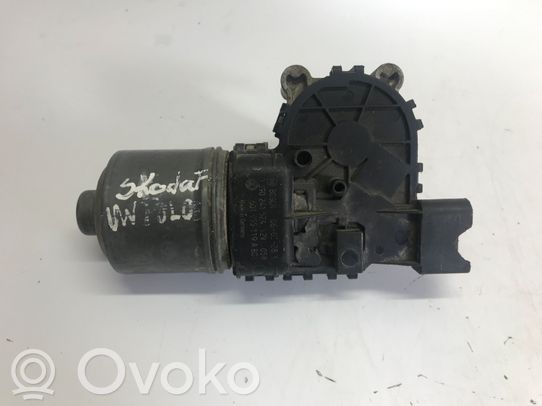 6Q1955119A Skoda Fabia Mk1 (6Y) Tringlerie et moteur d'essuie-glace ...