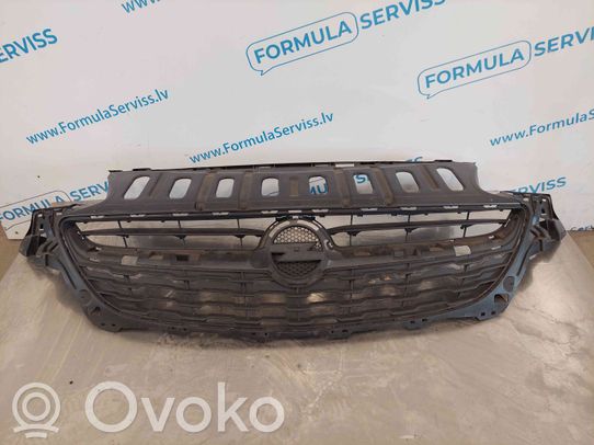 39003576 Opel Corsa E Grille calandre supérieure de pare-chocs avant ...