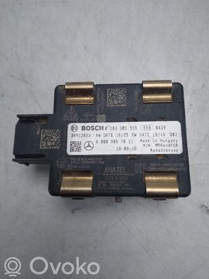 A0009057011 Mercedes-Benz GLC X253 C253 Capteur radar de distance, 85 ...