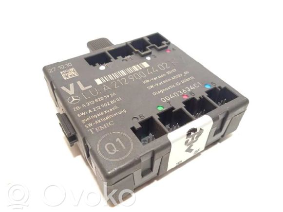 A2129004402 Mercedes-Benz C W204 Door central lock control unit/module ...