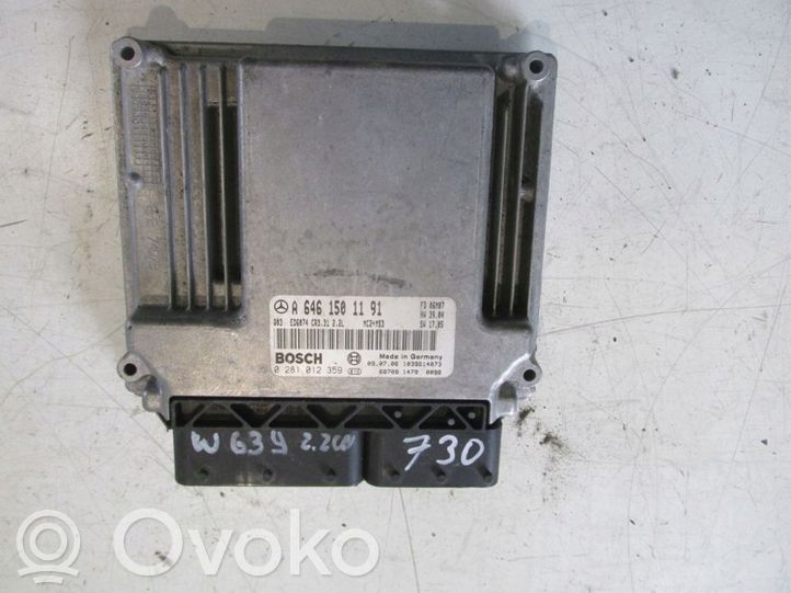 0281012359 Mercedes-Benz Vito Viano W639 Calculateur moteur ECU, 135.29 ...