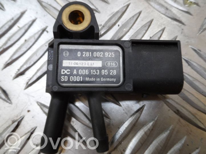 A0061539528 Mercedes-Benz E W212 Exhaust gas pressure sensor, 9.83 € | RRR