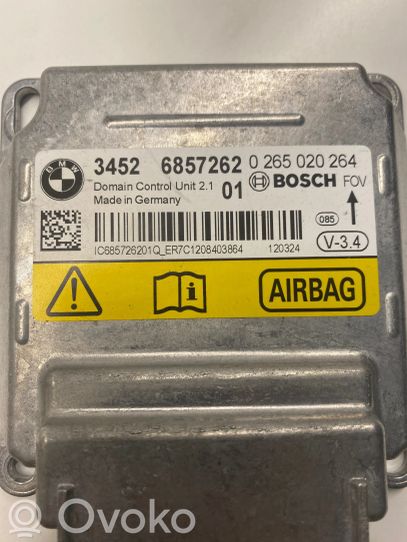 6857262 BMW 3 F30 F35 F31 Module de contrôle airbag, 15.00 € | OVOKO