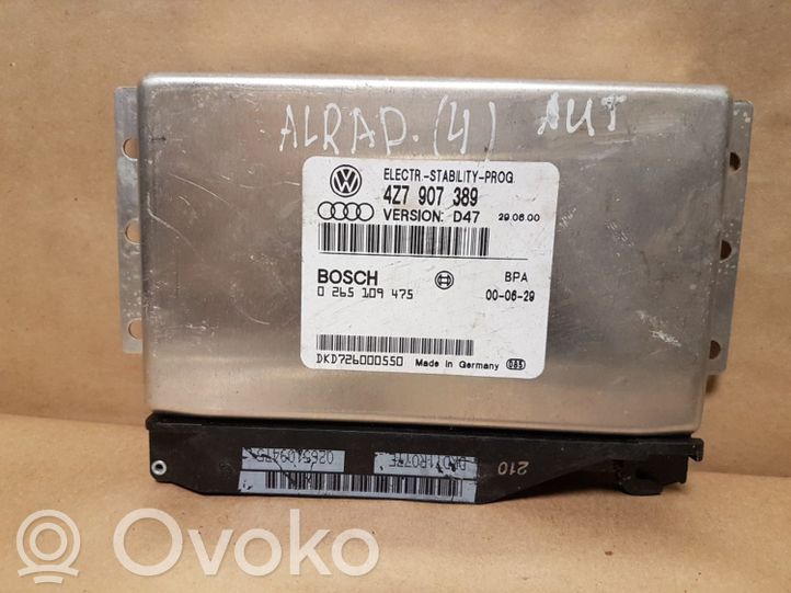 4Z7907389 Audi A6 Allroad C5 Brake system control unit/module, 27.84 ...