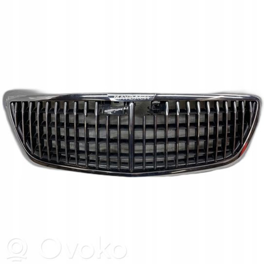 A2228805202 Mercedes-Benz S X222 Maybach Front bumper upper radiator ...