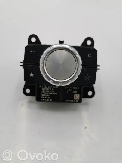 A2129007619 Mercedes-Benz E W212 Console centrale, commande de ...
