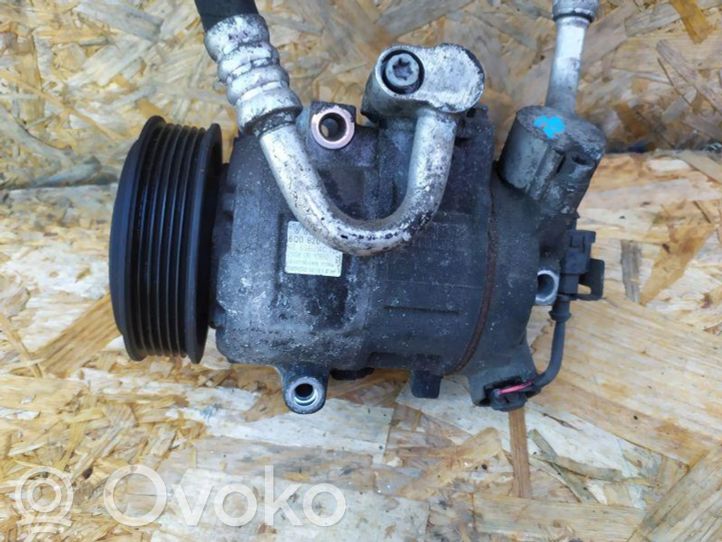 6Q0820808D Skoda Fabia Mk2 (5J) Air conditioning (A/C) compressor (pump ...
